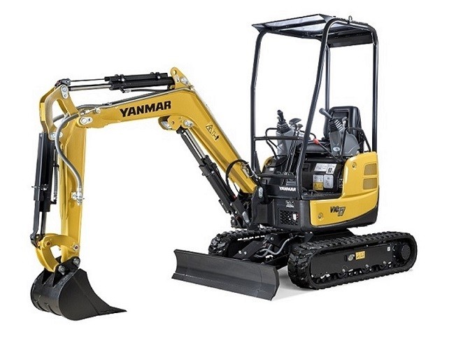 Rent the Mini Excavator VIO17-A Yanmar 1.7 Metric Ton 7.7 Dig Depth 17 Inch Bucket | AC&E Rentals
