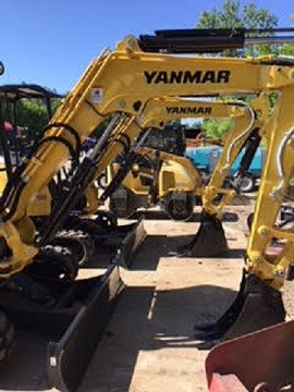Rent the Mini Excavator VIO35 6A Yanmar 3.5 Metric Ton 11' Dig Depth | AC&E Rentals