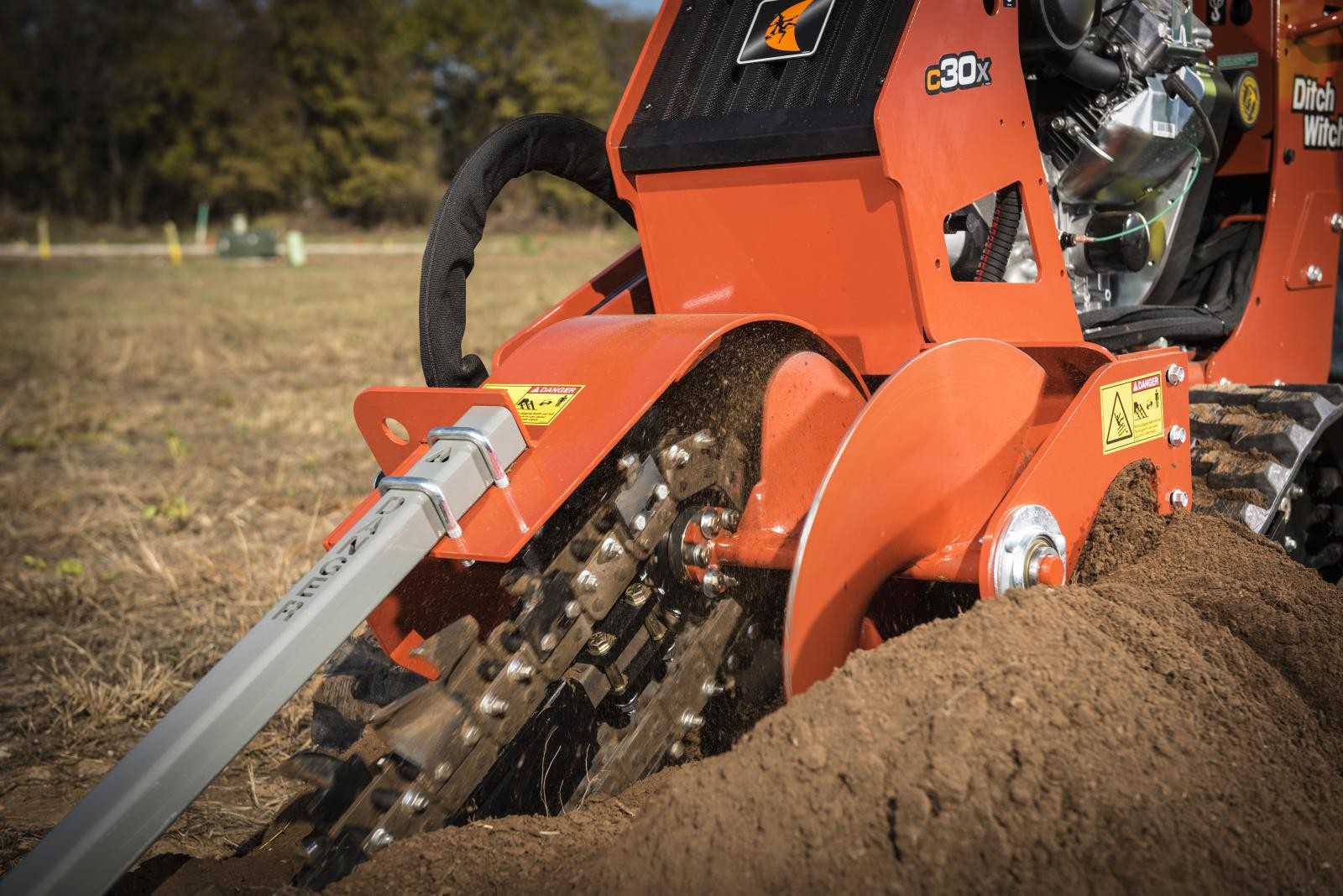 Rent the 4ft Walk Behind Trencher | AC&E Rentals